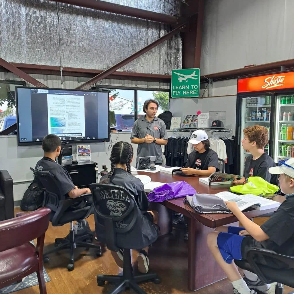 Summer Aviation Camp at Chino Airport
