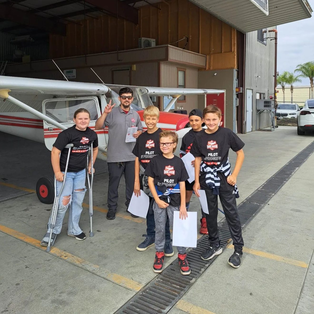 Summer Aviation Camp at Chino Airport