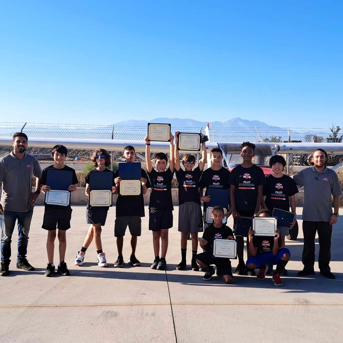 Summer Aviation Camp at Chino Airport